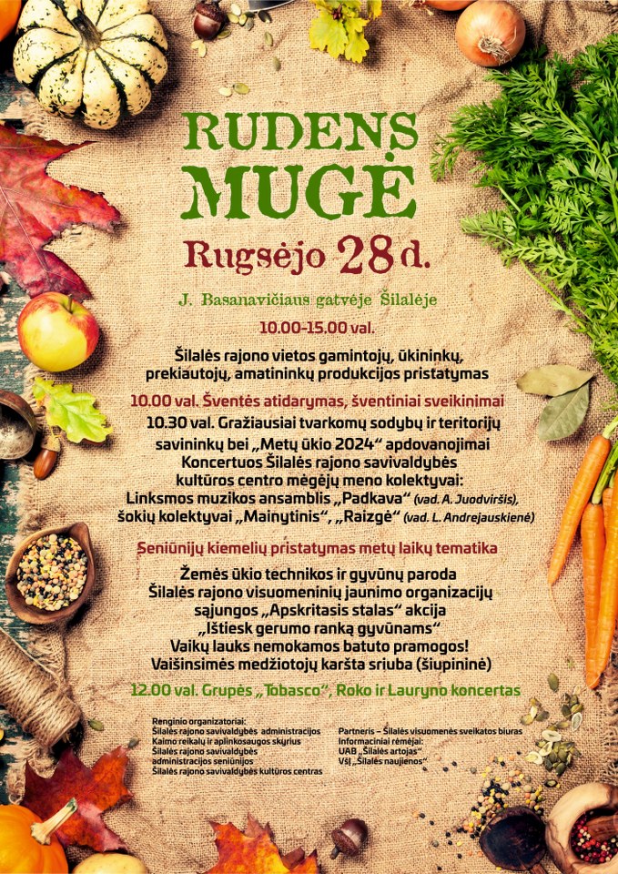 Rudens mugė - Šilalės kultūros centras