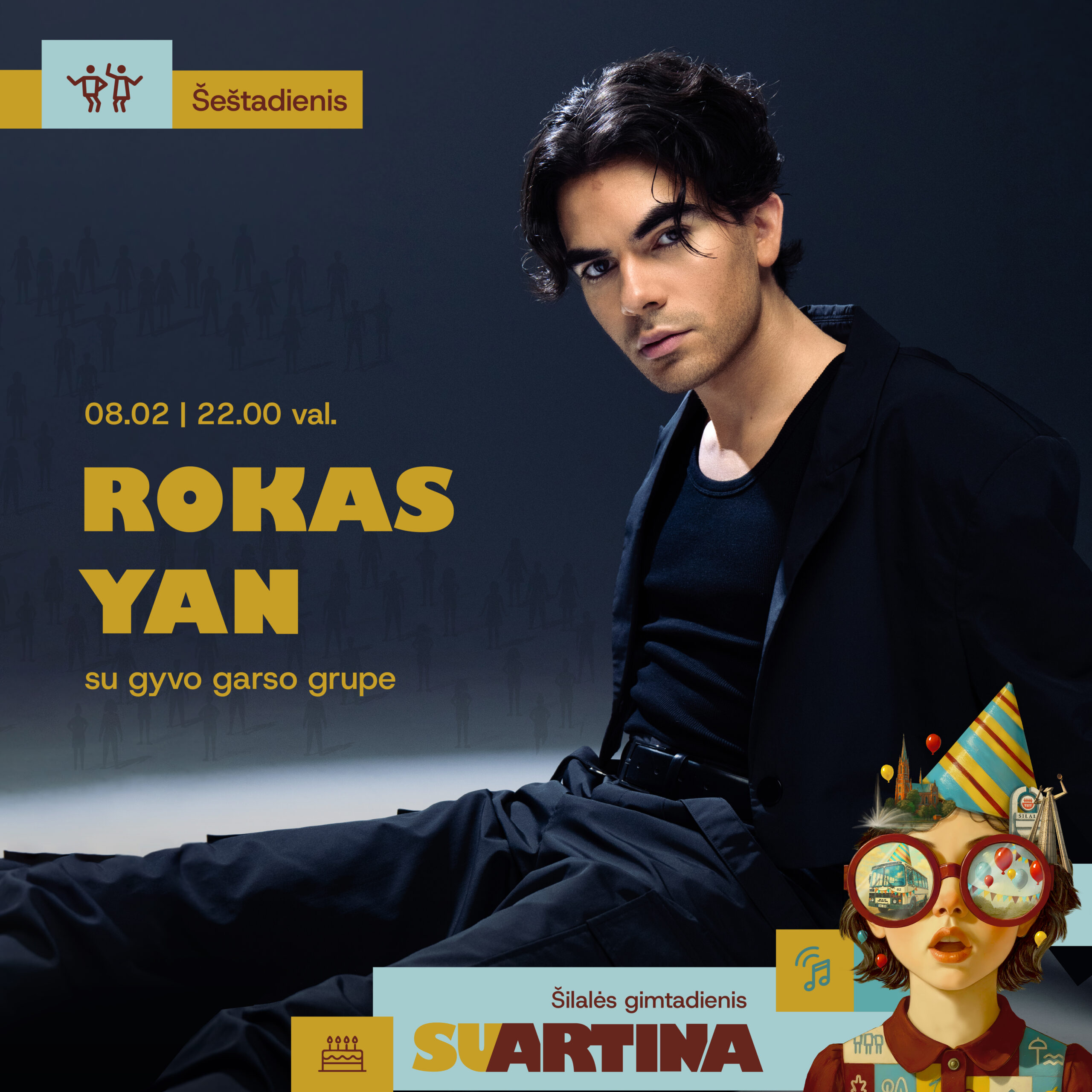 Rokas Yan ir gyvo garso grupė - Šilalės kultūros centras